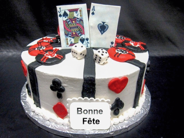 Anniversaire - Gâteau cartes