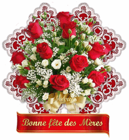 Fête des mères - Bouquet de roses rouges